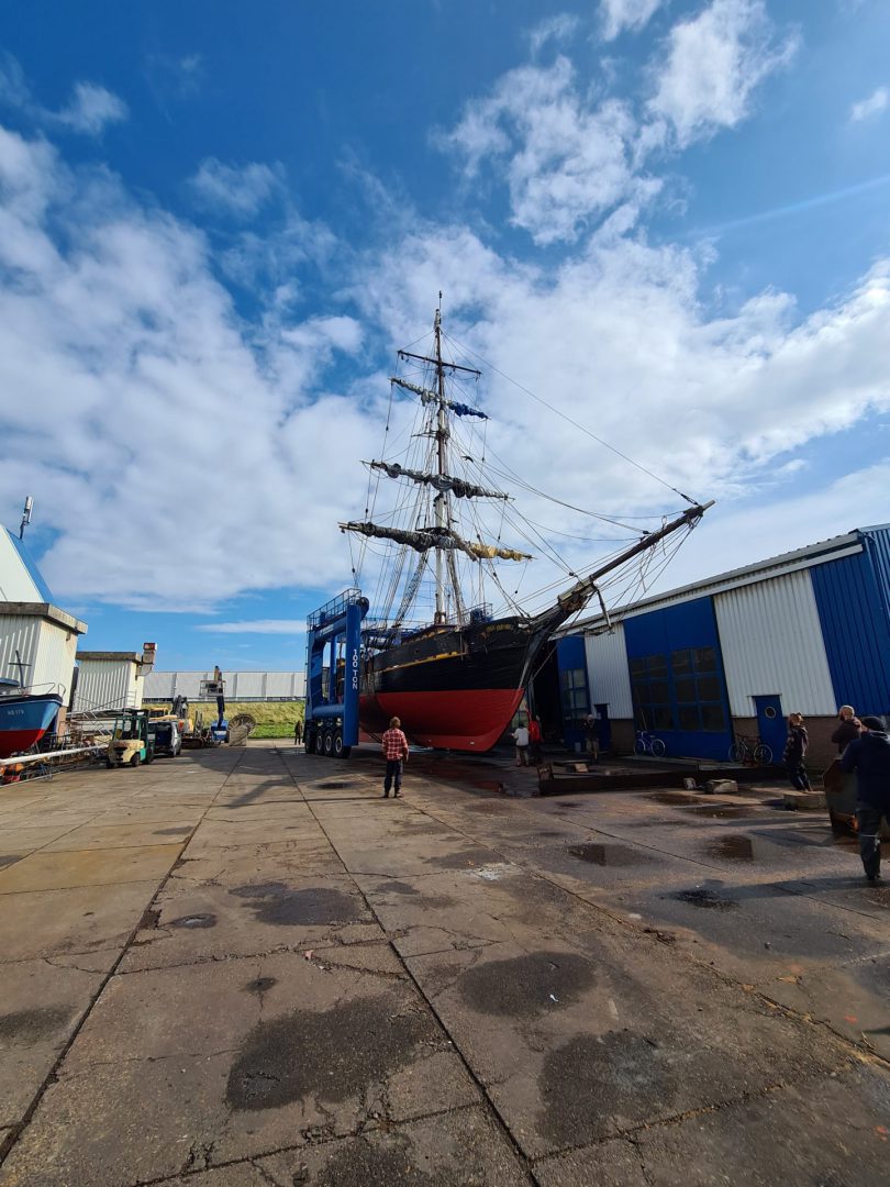 De “Tres Hombres” op het droge (door Daniel Haller) - Fairtransport