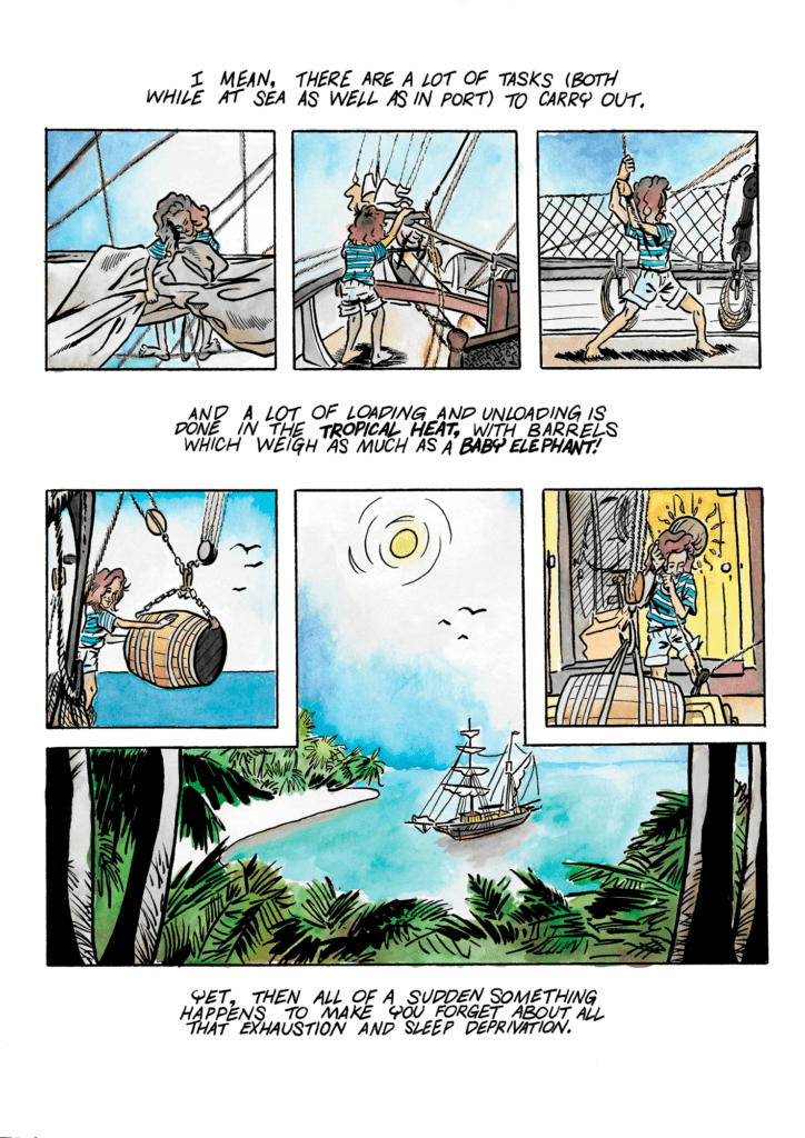 Comic: deckhand Alina - Fairtransport