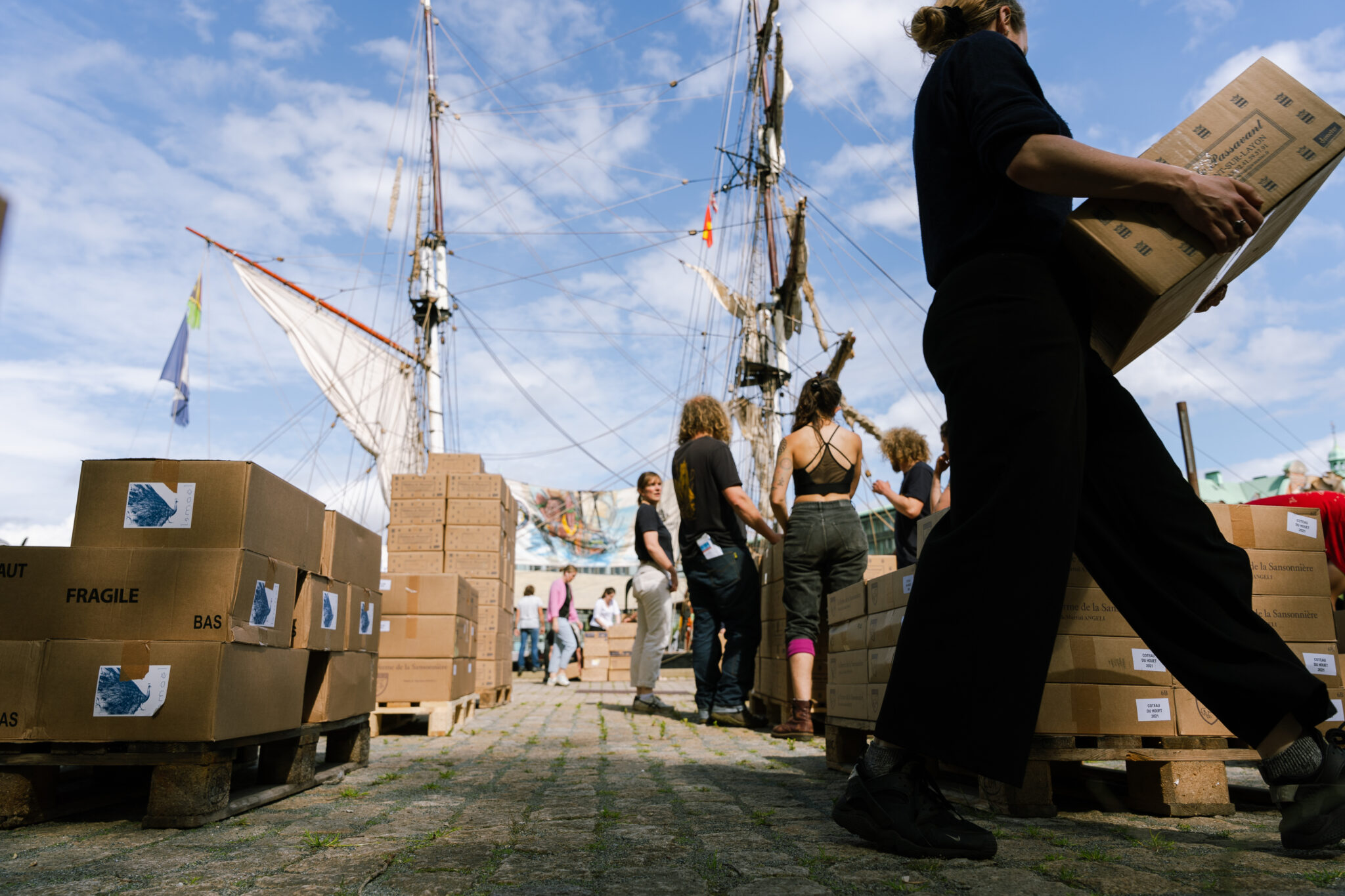 Fair transport - Cargo Under Sail